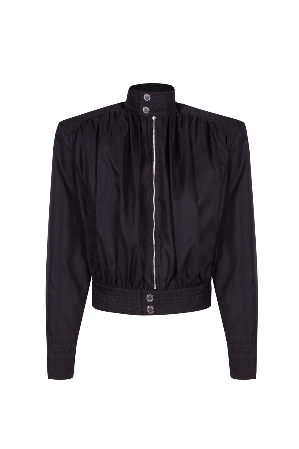 Draped Black Jacket | Palomo Spain